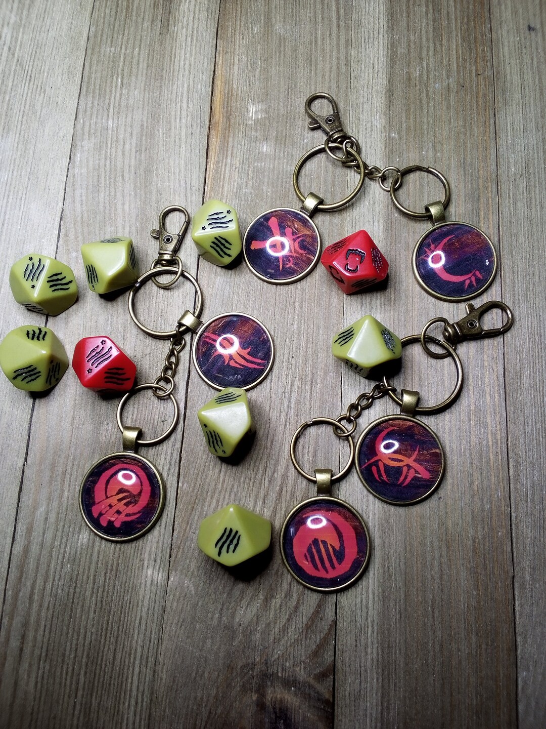 Werewolf: the Apocalypse Custom Character Keychain/bag Clip - Etsy