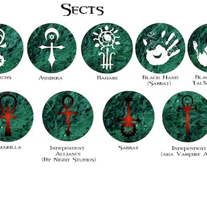 Custom Classic Vampire: the Masquerade Glass Pendants - Etsy