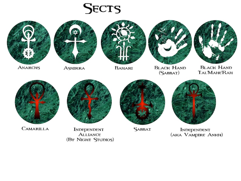 Custom Classic Vampire: the Masquerade Glass Pendants - Etsy