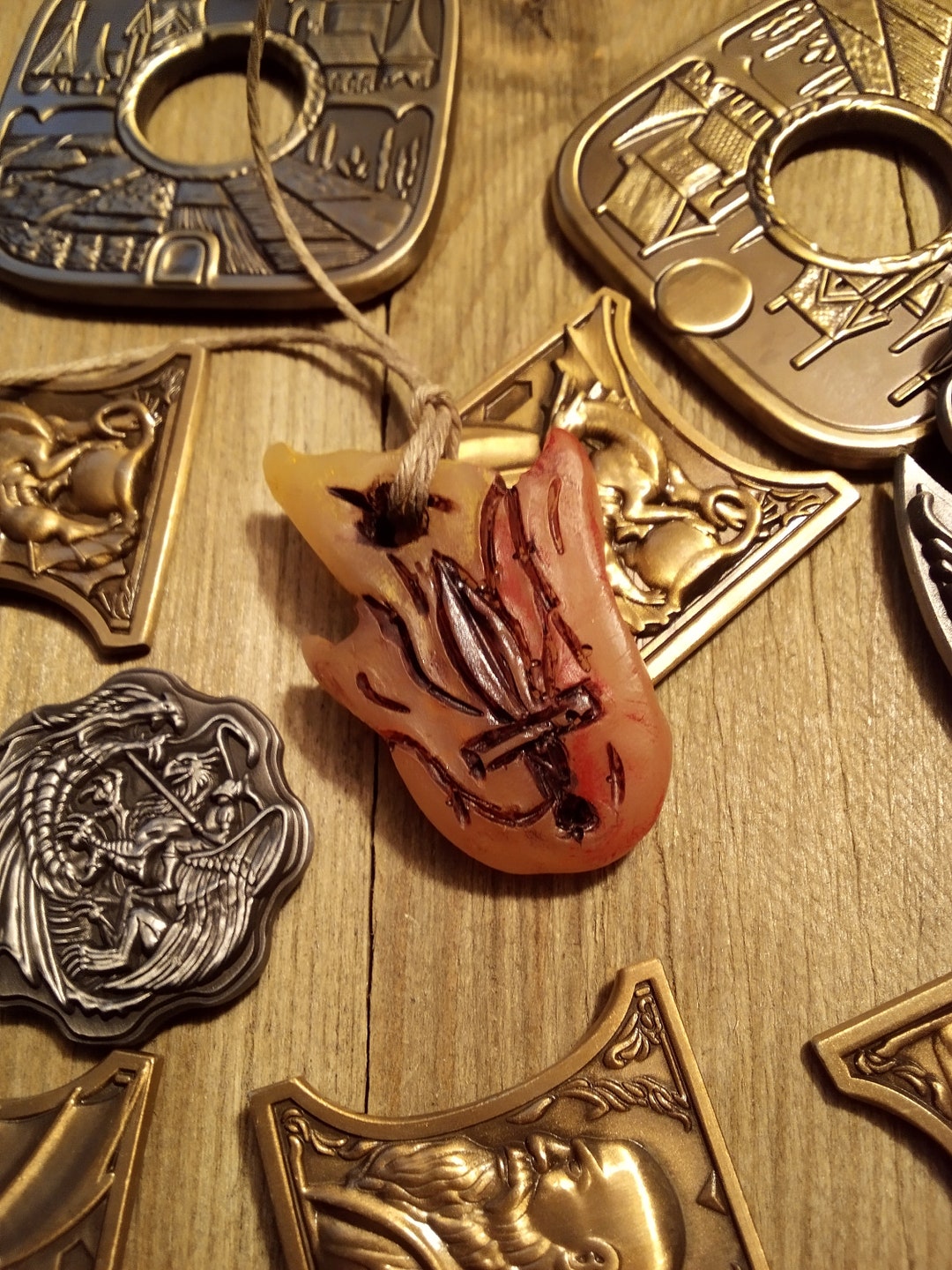 Resin Ancient Holy Symbol of Tempus - Etsy