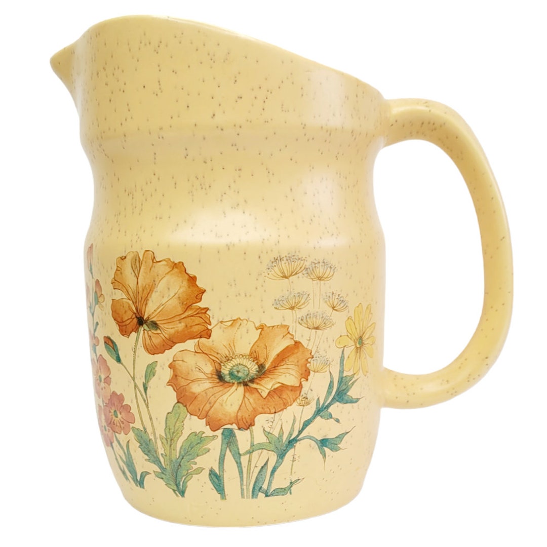 Treasure Craft Wildflower Pitcher - Etsy