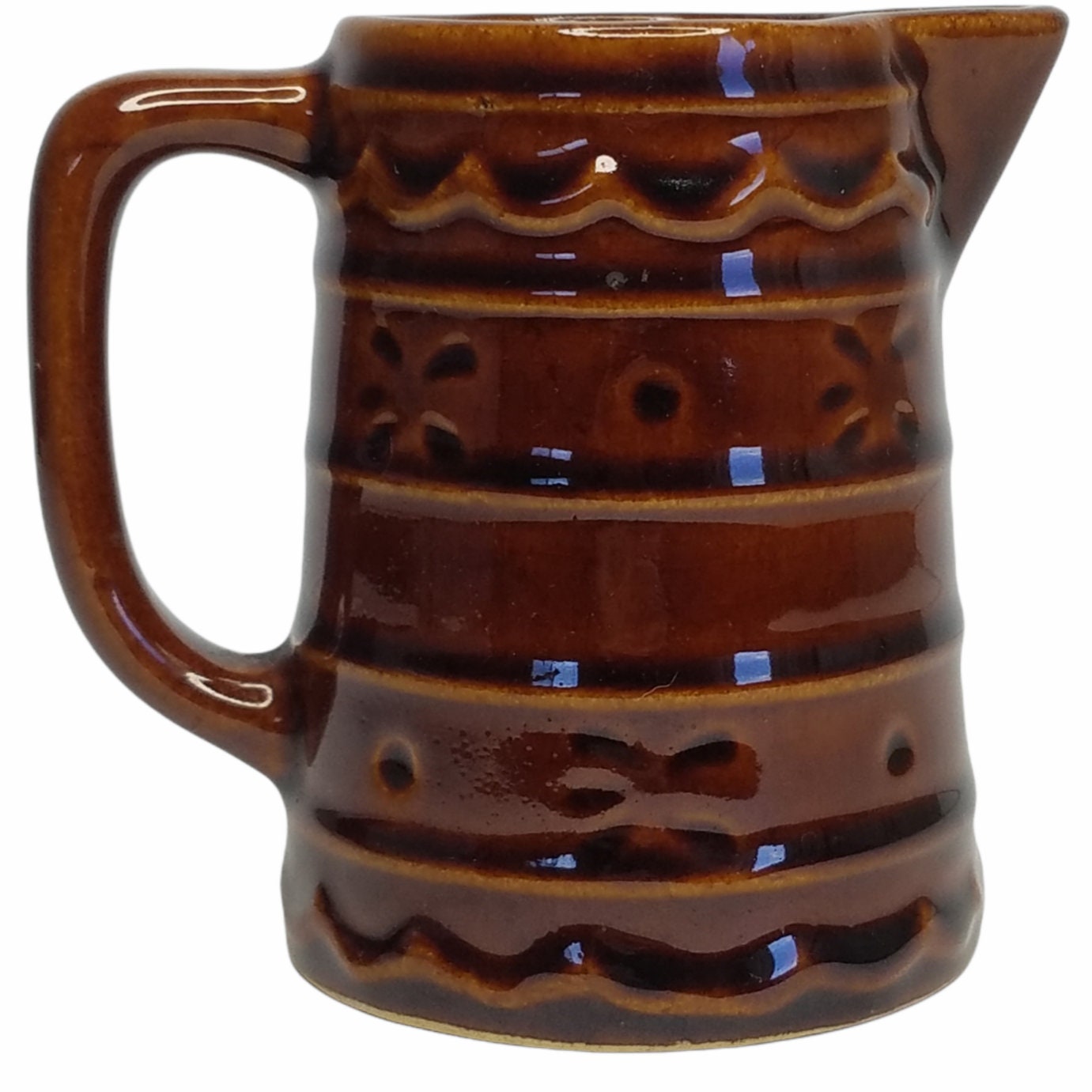 Marcrest Stoneware Daisy Dot Creamer Cream Pitcher - Etsy