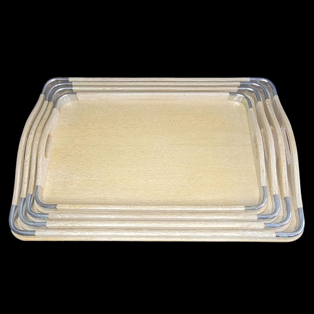 Woodpecker Woodware Japan 4 Nesting Serving Trays - Etsy