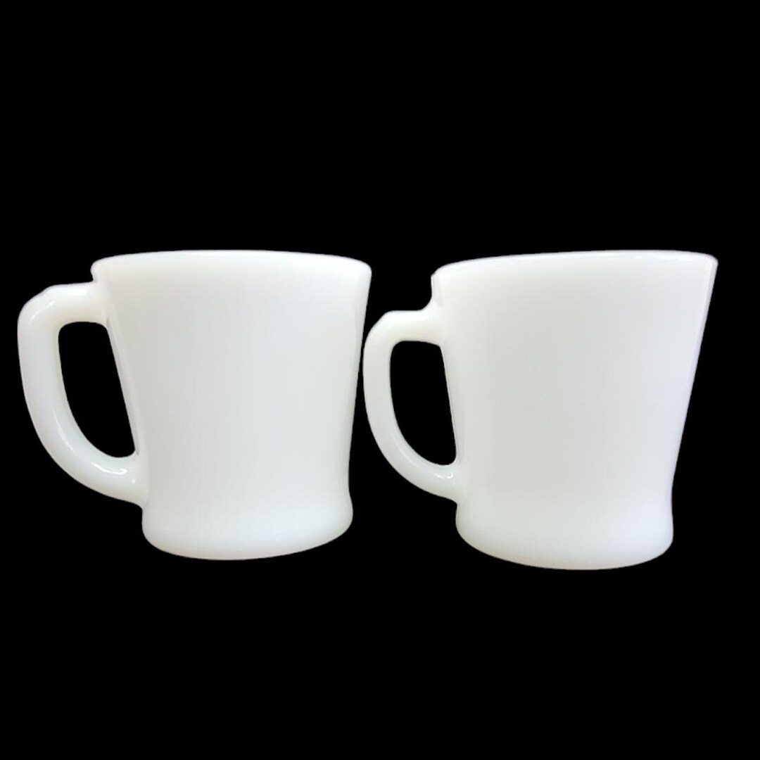 Anchor Hocking Fire King D-handle Coffee Hot Chocolate Mug X 2 - Etsy