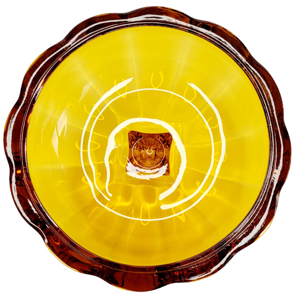 Anchor Hocking Rich Honey Amber Pumpkin Candy Dish Cookie Jar - Etsy