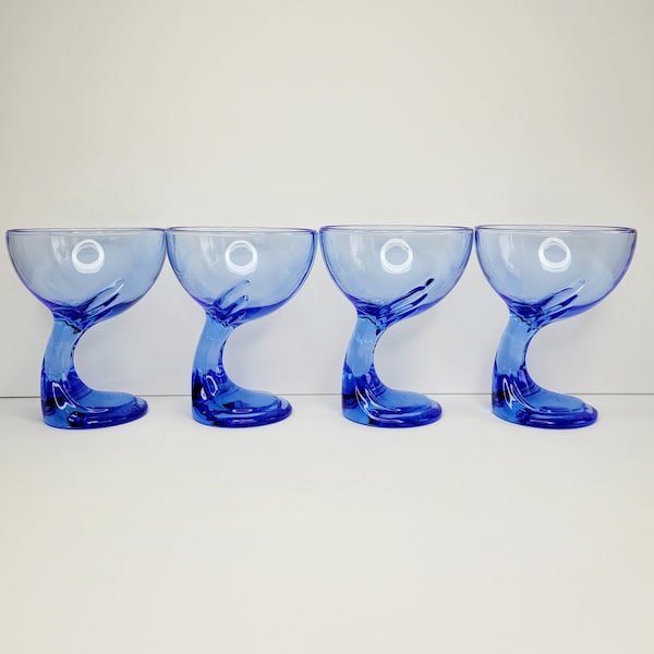Bormioli Blue Glasses - Etsy