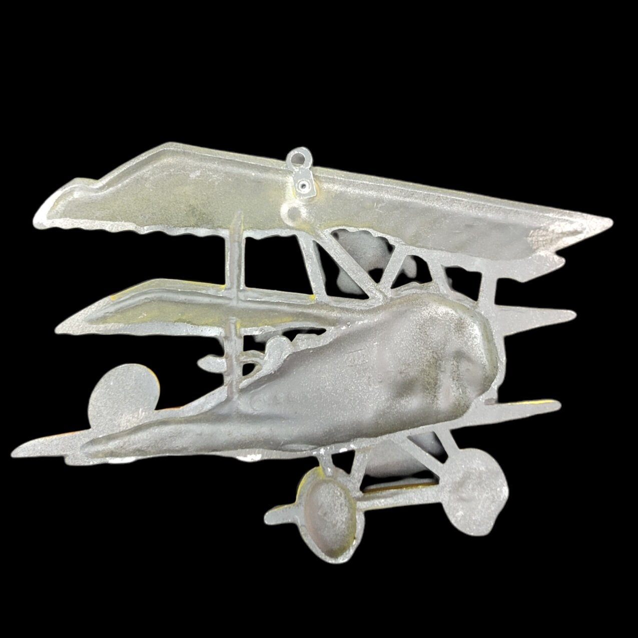 Sexton Tri-plane Triple Wing German Airplane Wall Hanger Cast Aluminum ...