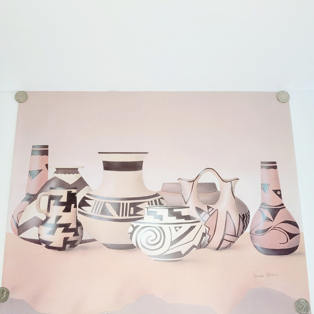 Lowell Shaw Native American Pottery Still Life Poster No. 51151 Print ...