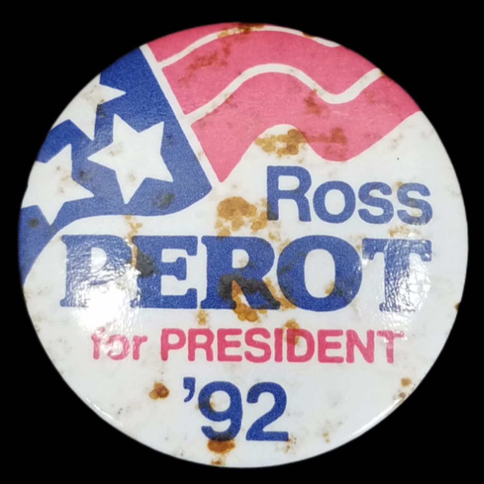 1992 Ross Perot Political Campaign Pinback Button - Etsy