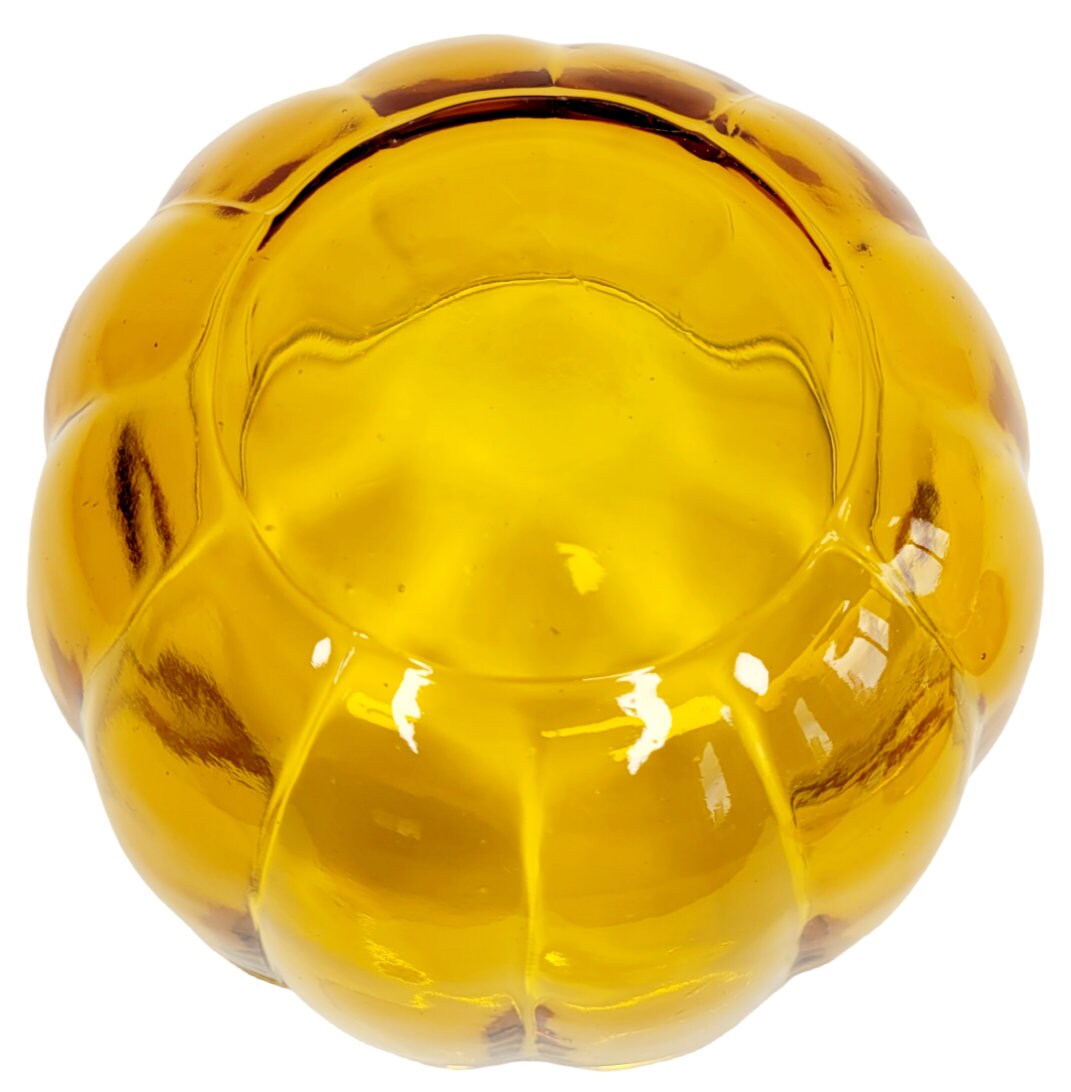 Anchor Hocking Rich Honey Amber Pumpkin Candy Dish Cookie Jar - Etsy