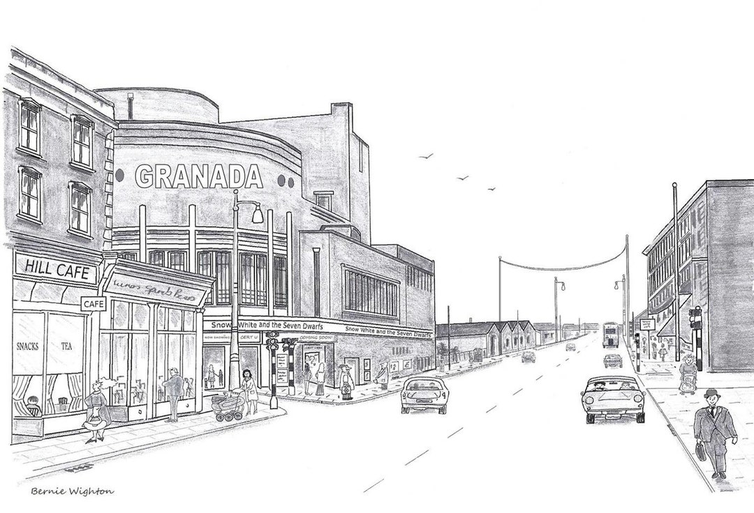 Granada Cinema Clapham Junction 1960's. 7 X 5 Original Print in ...