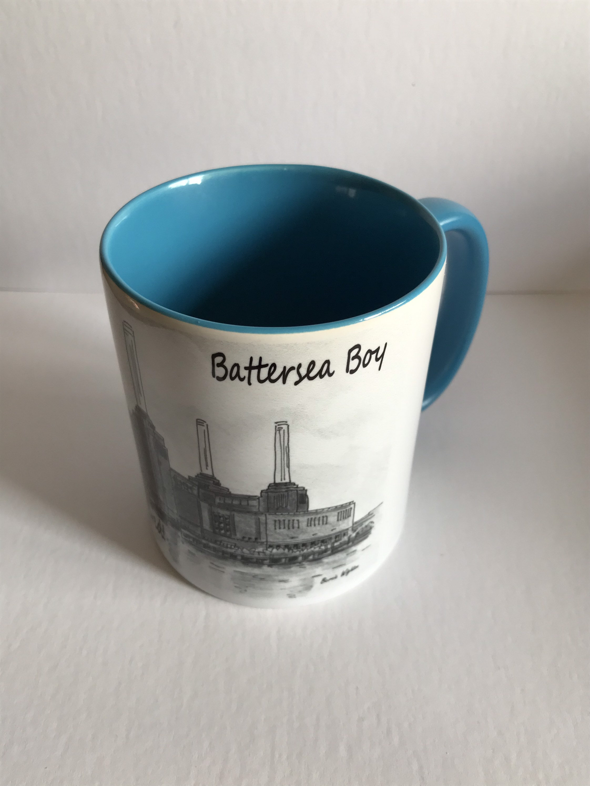 Battersea Boy Born and Bred Power Station 11 Oz Porcelain Mug - Etsy UK
