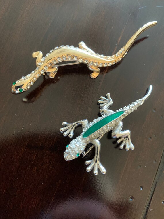 Lizard gator gecko pins - Gem