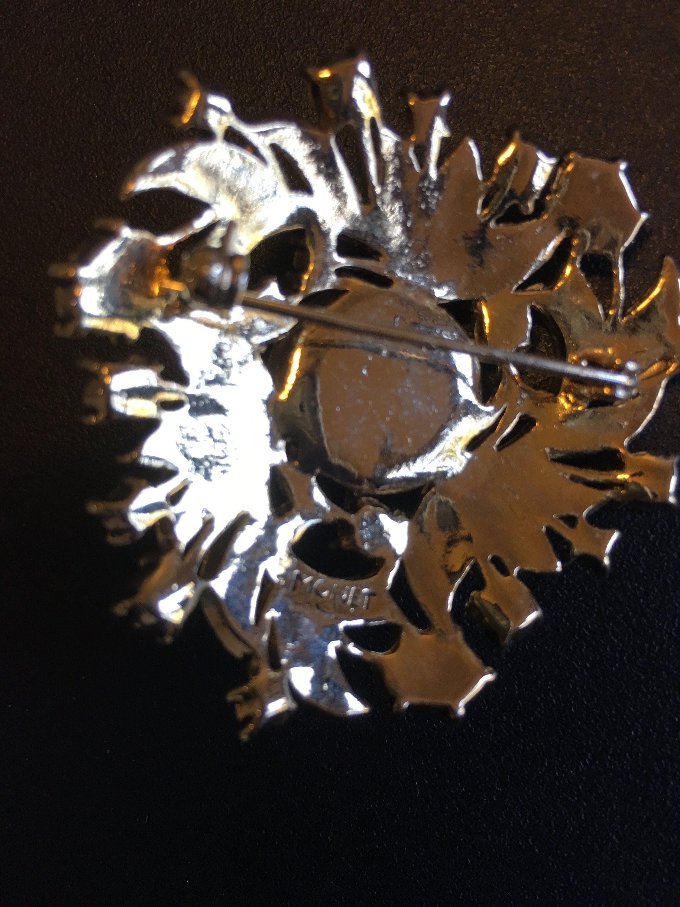 Monet Vintage Wedding Brooch - Etsy