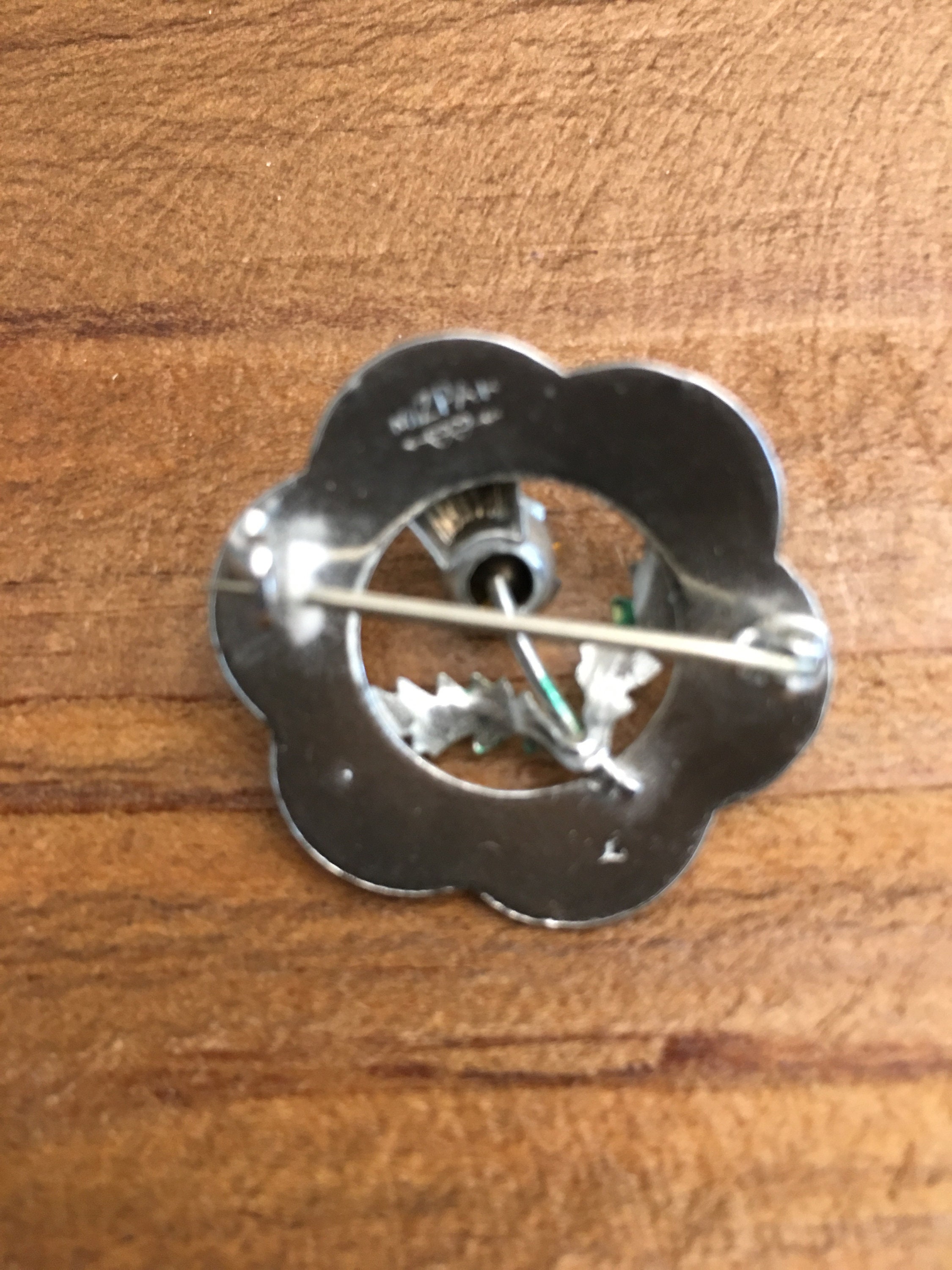 Vintage Mizpah Small Scottish Thistle Pin - Etsy