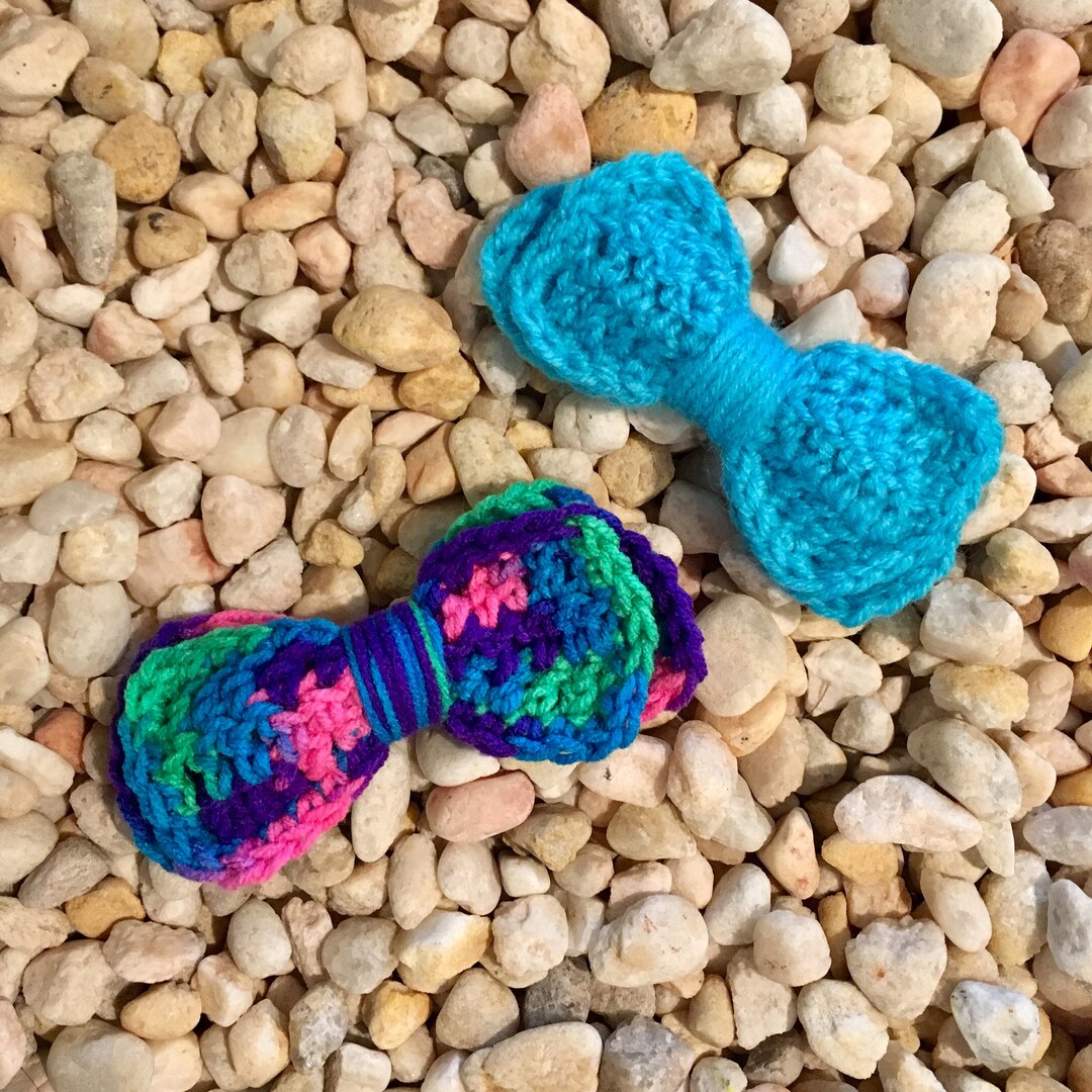 Bow Barrette Crochet Pattern, PDF Download - Etsy