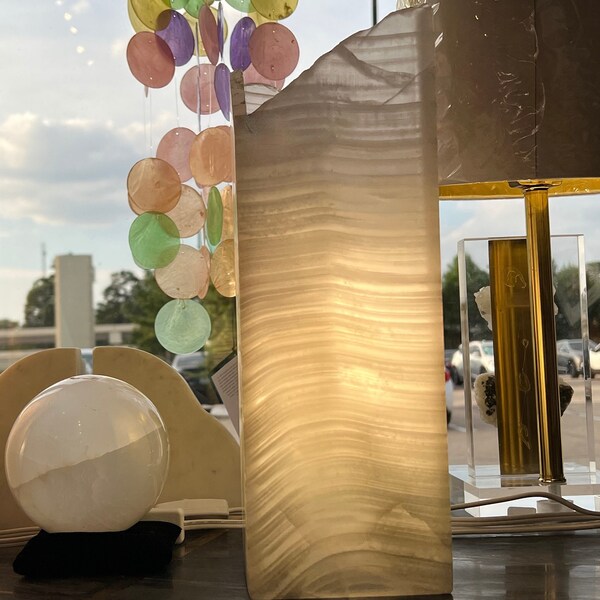 Onyx Lamps - Etsy