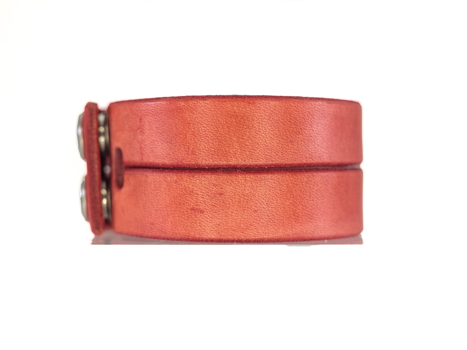 Blood Red Leather Slave Bracelet Day Cuff Wrist Restraint BDSM Jewelry ...