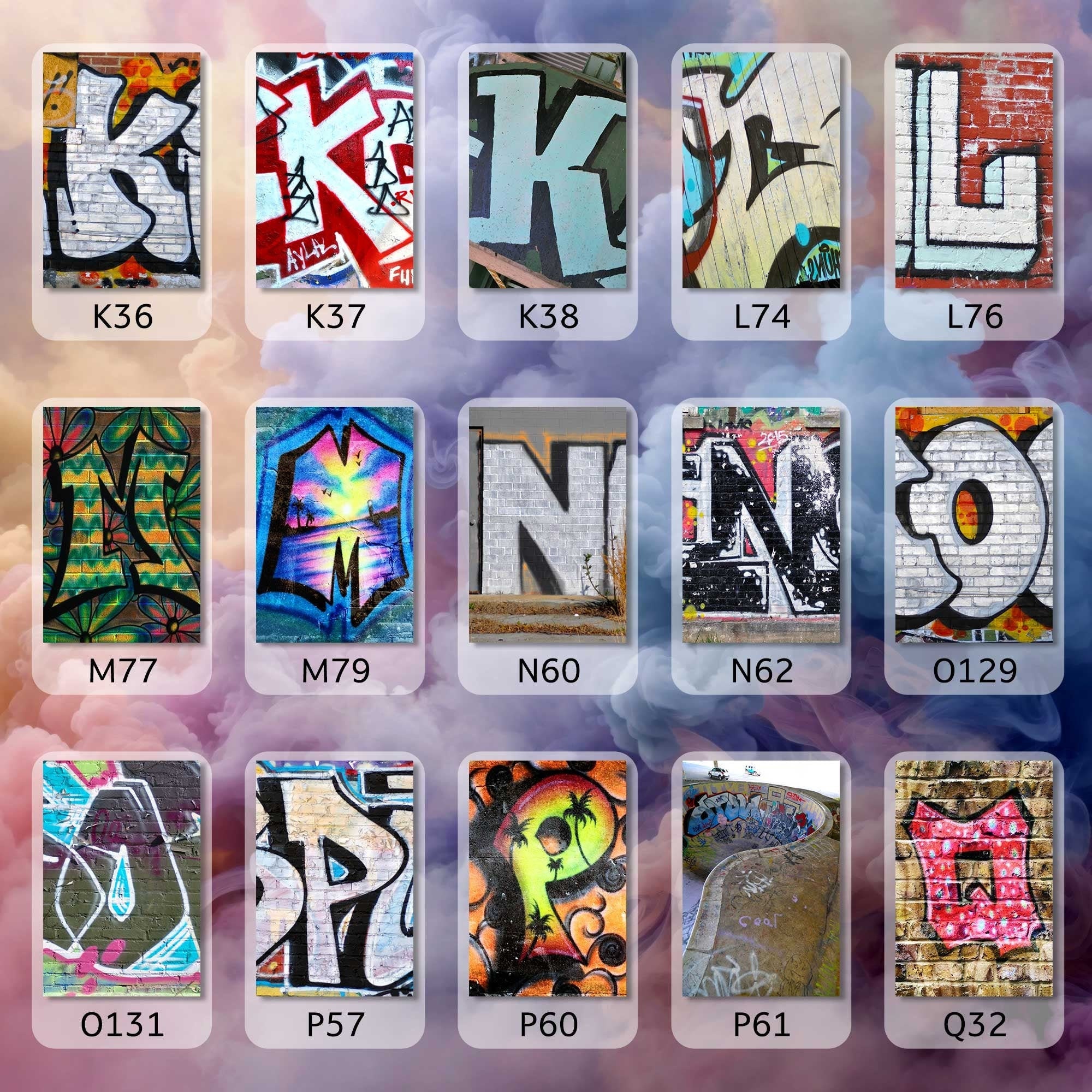 Graffiti Letters - Letter Art Photos | Alphabet Photograph - Etsy