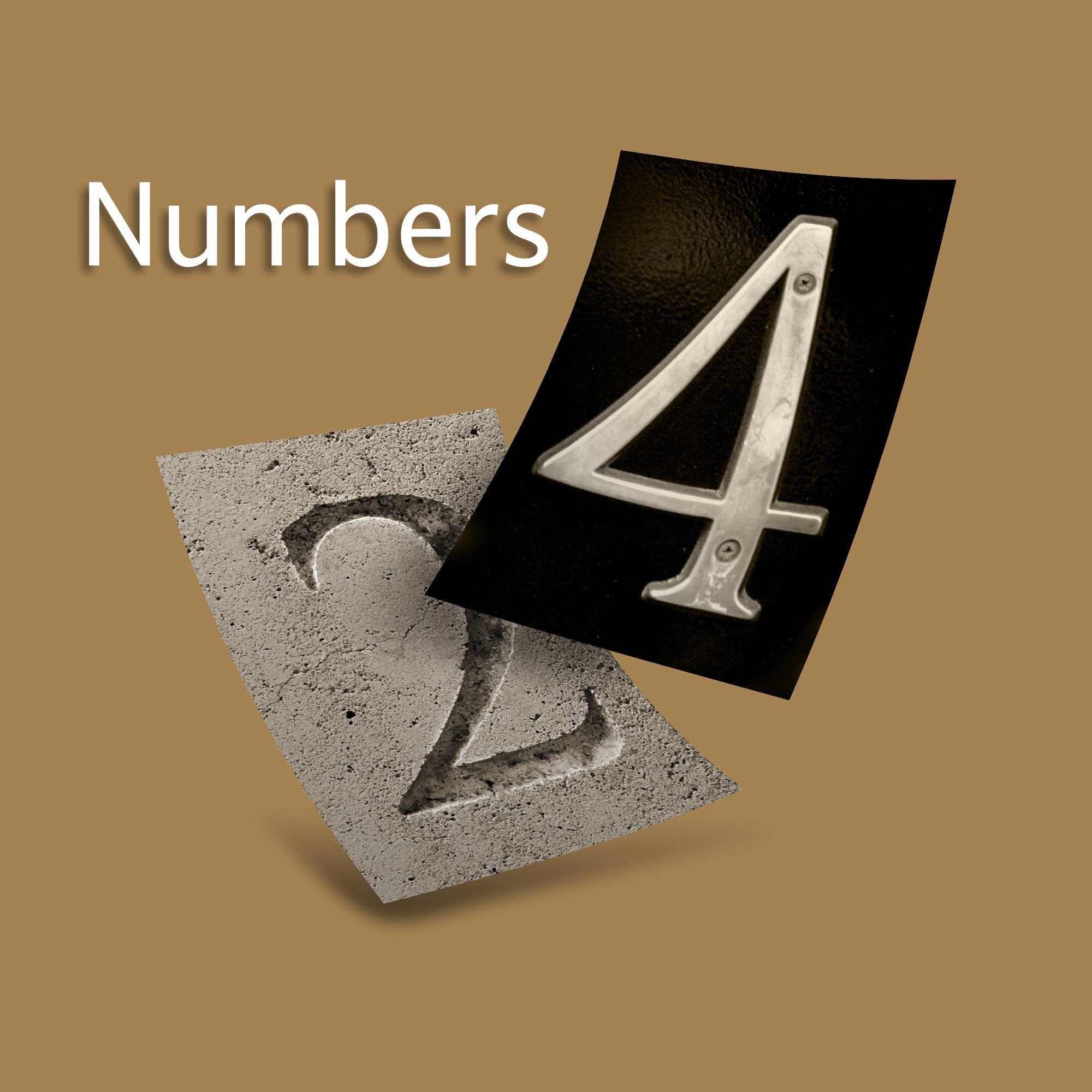 Sepia Numbers - Letter Art Photos | Alphabet Photograph - Etsy