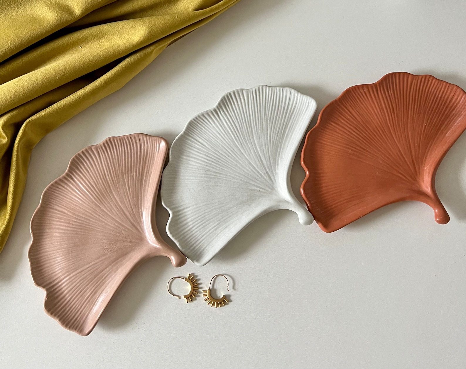 Ginkgo Leaf Catchall Tray - Etsy