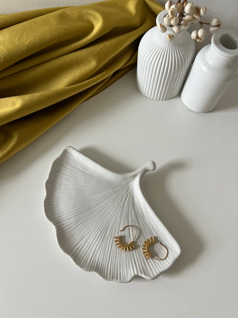 Ginkgo Leaf Dish/ring Dish/key Tray/catch All - Etsy