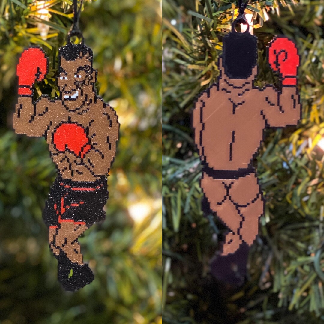 Mike Tyson's Buns Out Ornament - Etsy