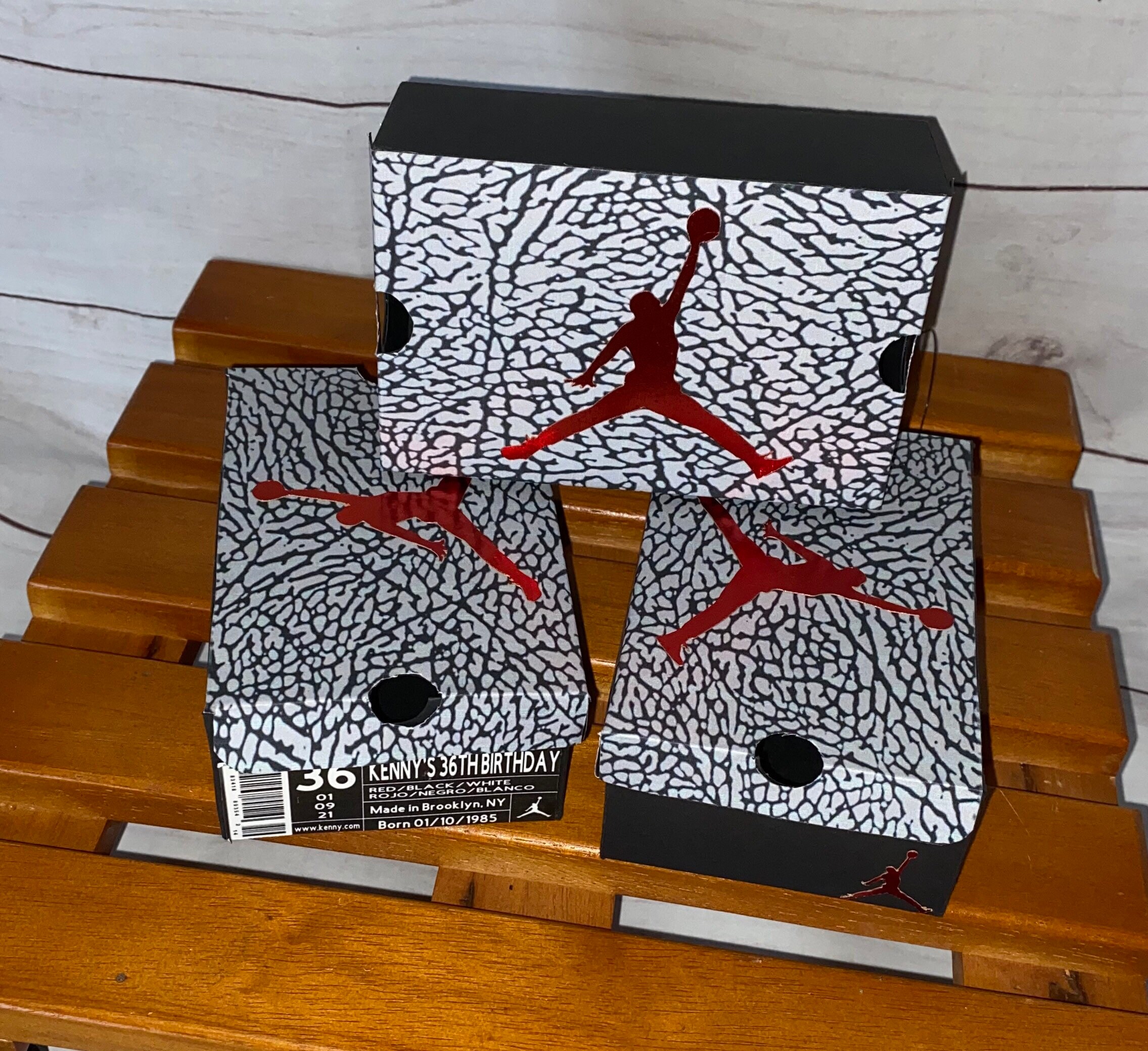 Jordan Sneaker Treat Boxes - Etsy