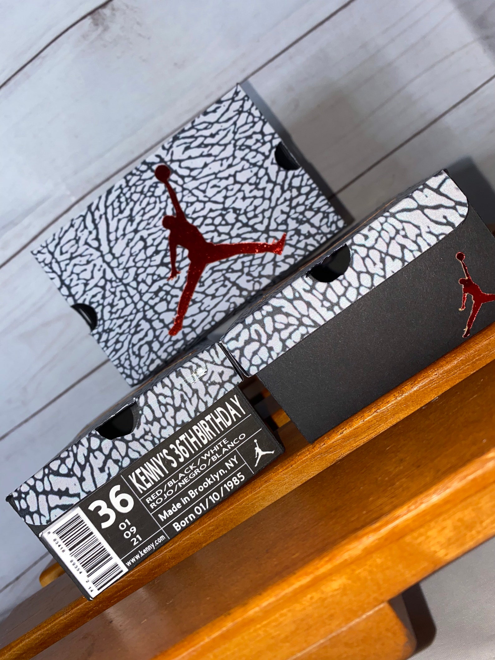 Jordan Sneaker Treat Boxes - Etsy