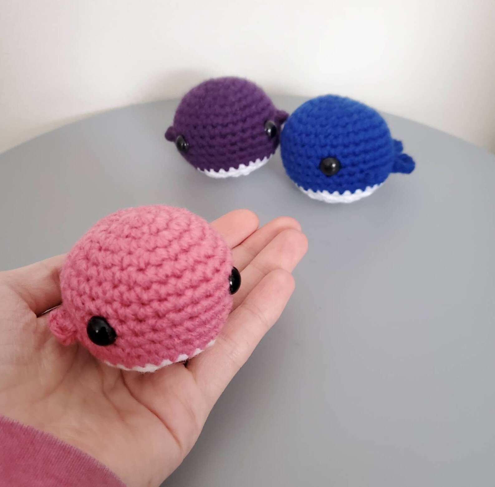 Tiny Crochet Whale Pal | Etsy