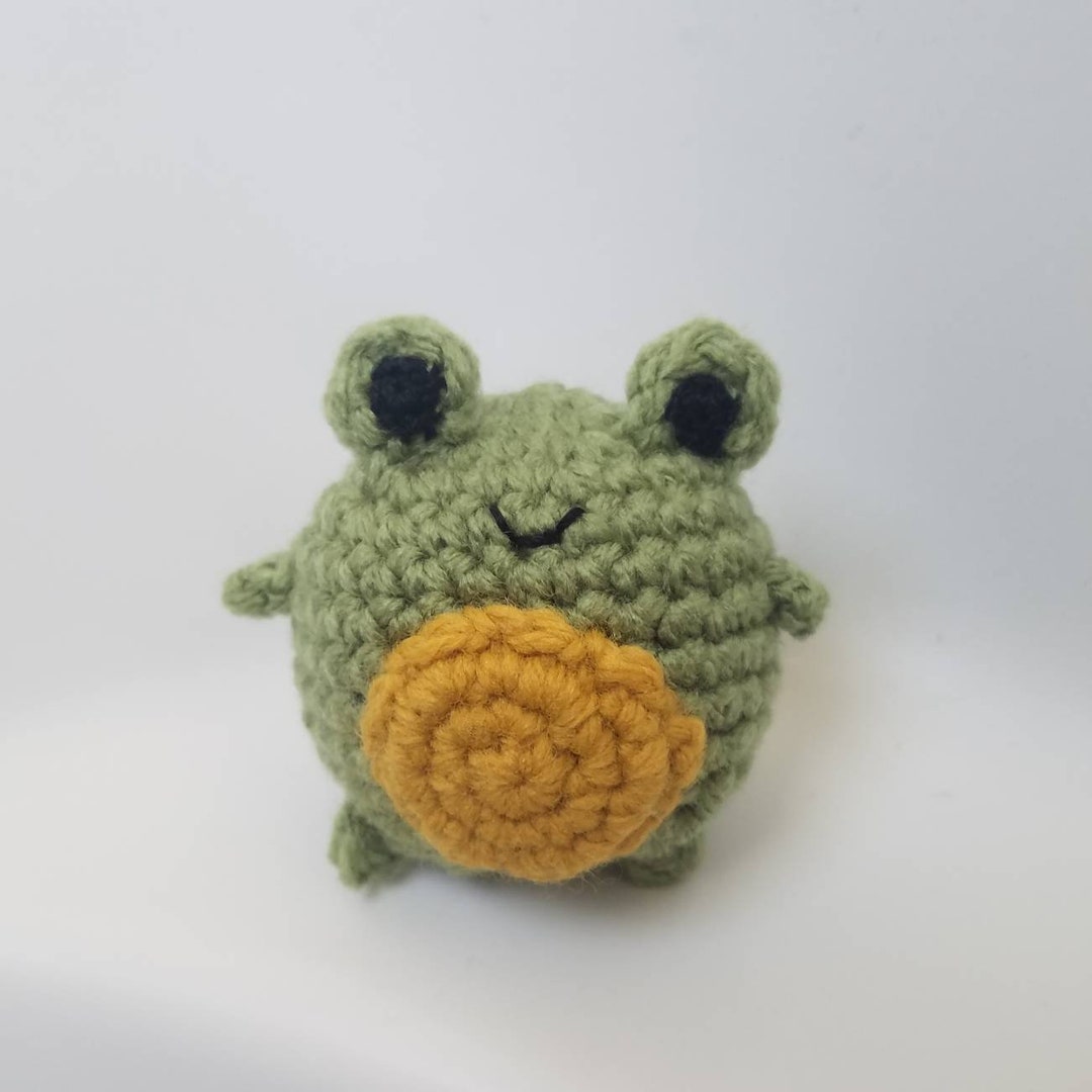 Tiny Crochet Frog Pal - Etsy