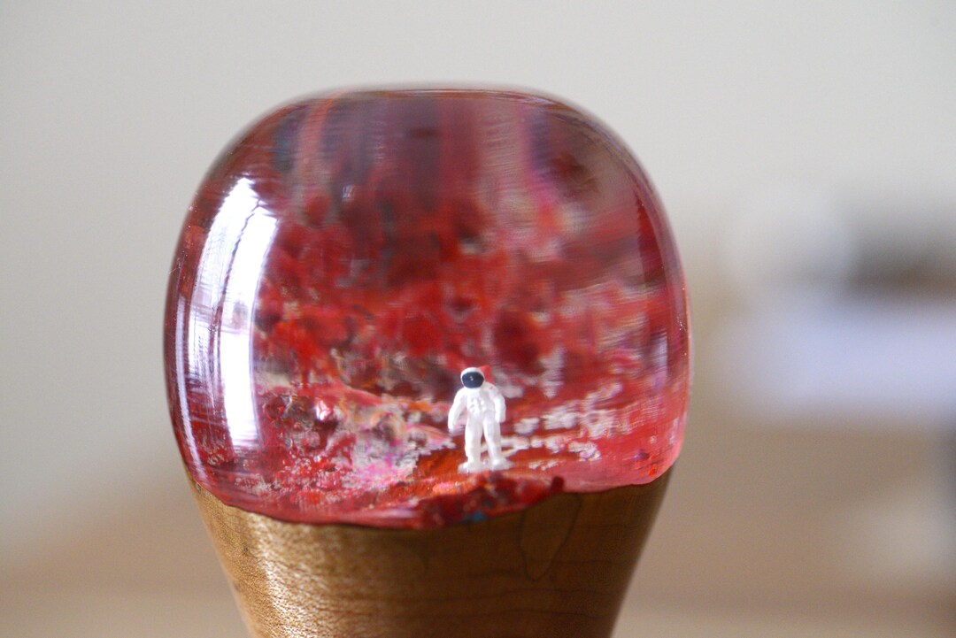 M10-1.25 Maple Burl Shift Knob "martian Man Ii" #450 - Etsy