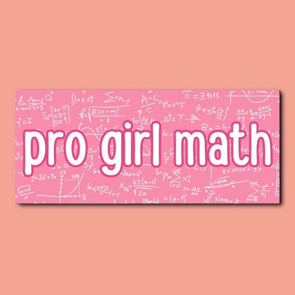 Math Bumper Sticker - Etsy