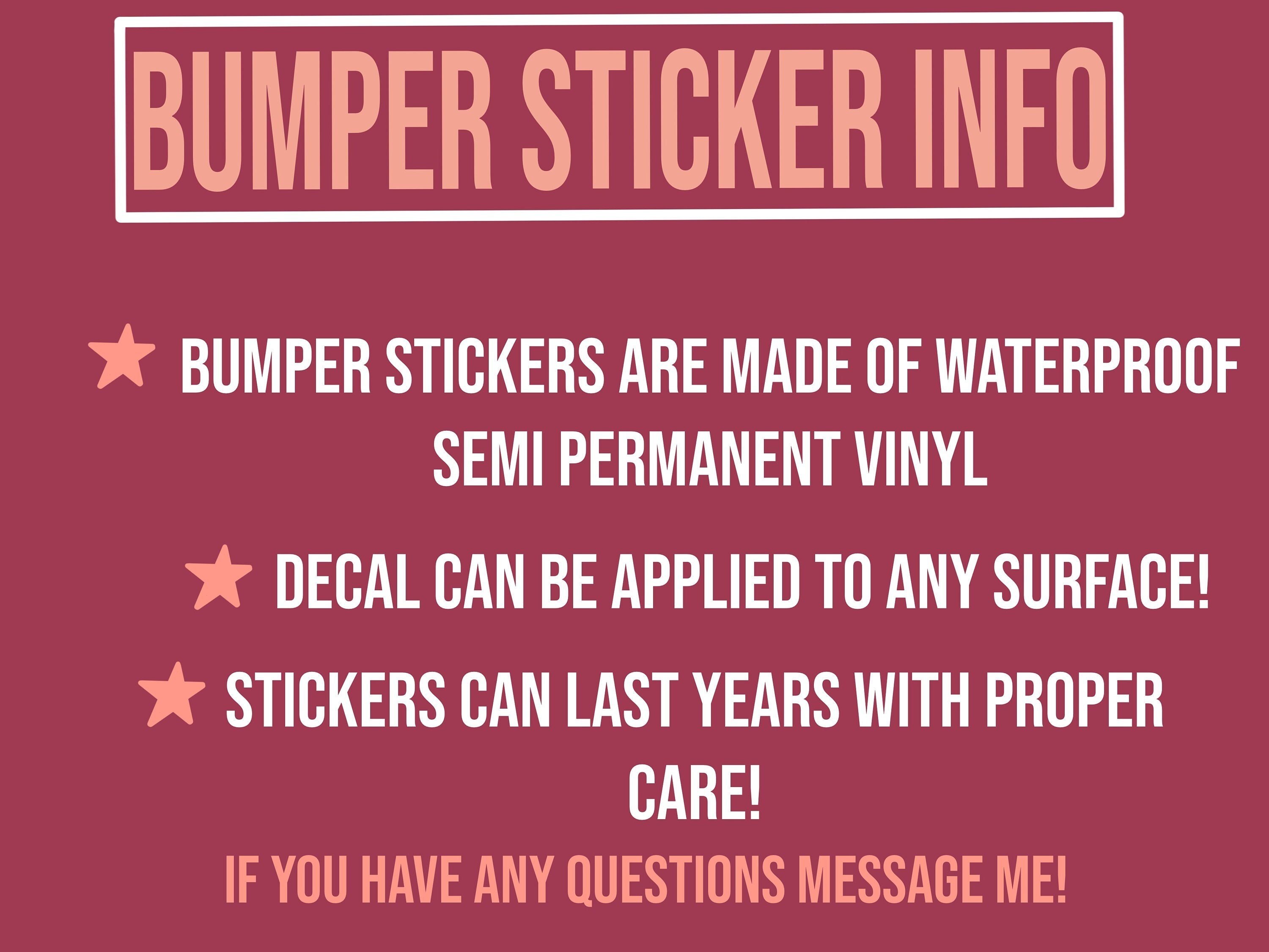 Bumper Stickers Stickers, Labels & Tags one direction Funny Bumper ...