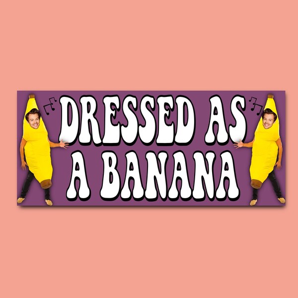 Banana Bumper Sticker - Etsy