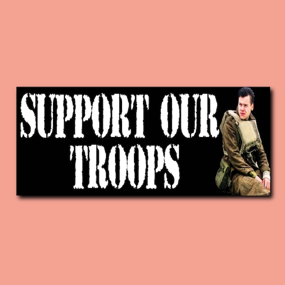 Support Our Troops Bumper Sticker - Etsy