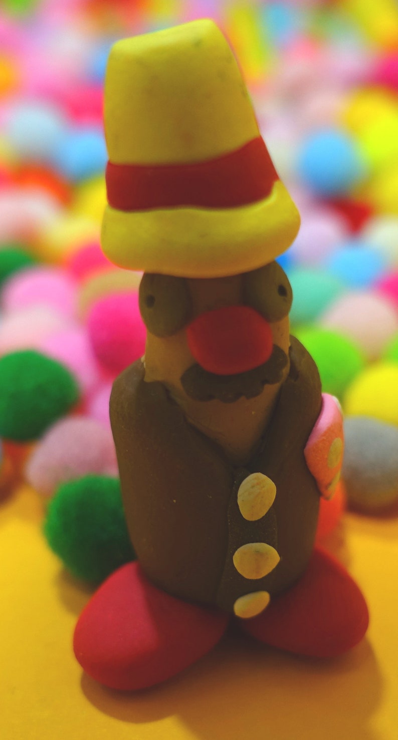 The Inspector Cute Character Miniature Hand Made Polymer | Etsy