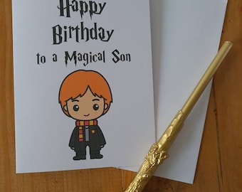 Ron Weasley Card - Etsy UK