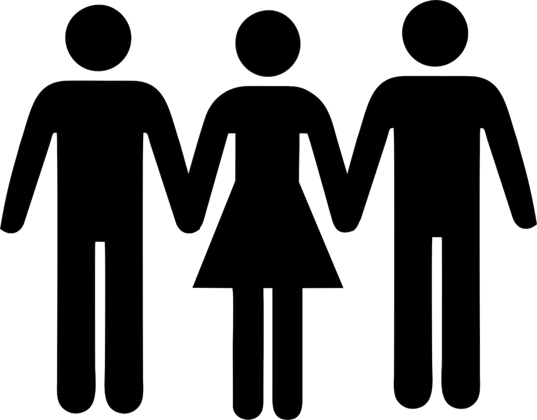 M+F+M Vinyl Decal - Etsy