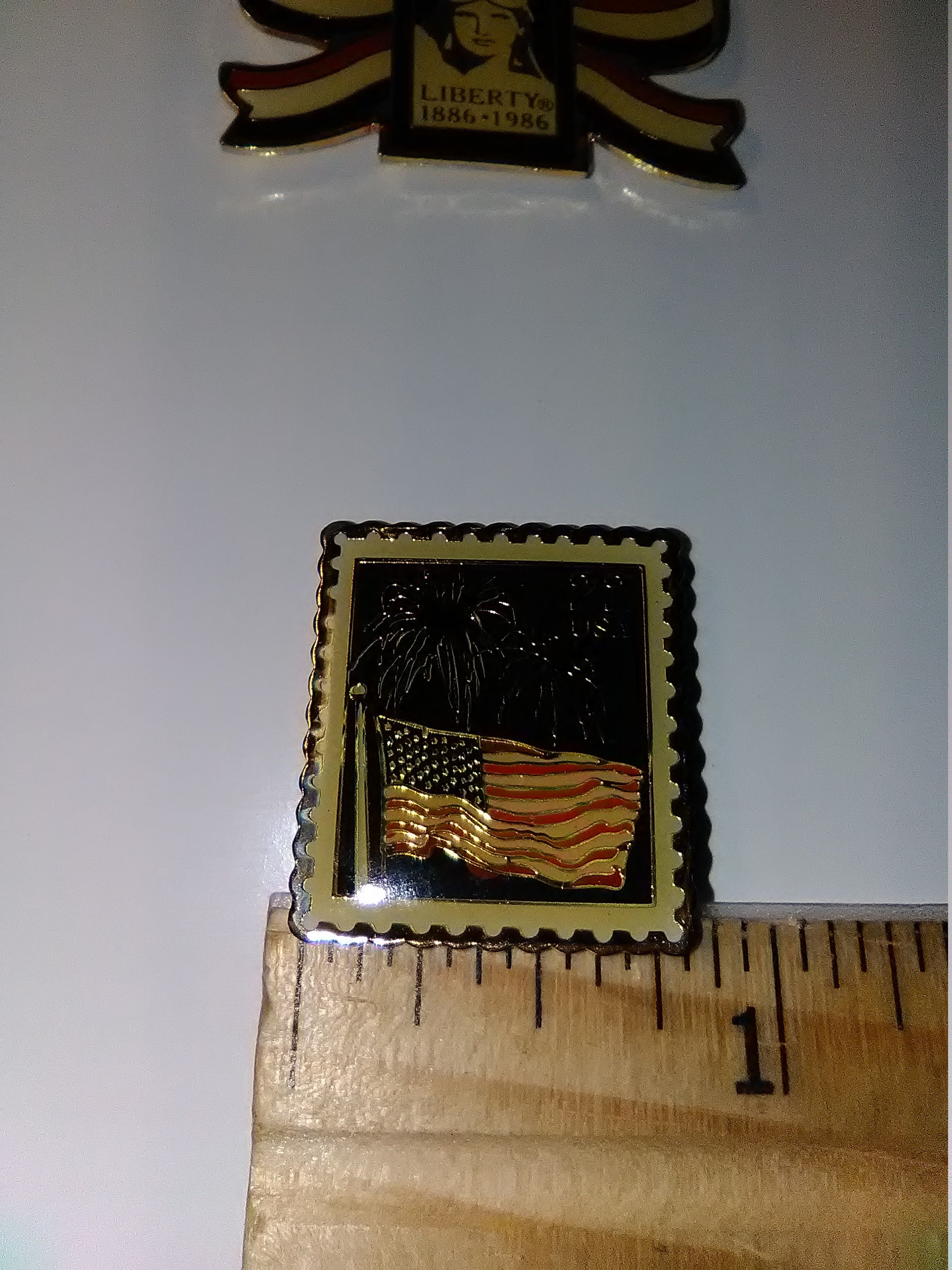 1980s Patriot Tac Pins. Usps/liberty - Etsy