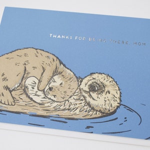 Mother's Day Otter Mom - Etsy