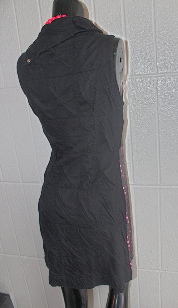 Vintage Mod Graphic Neon Dress - Gem