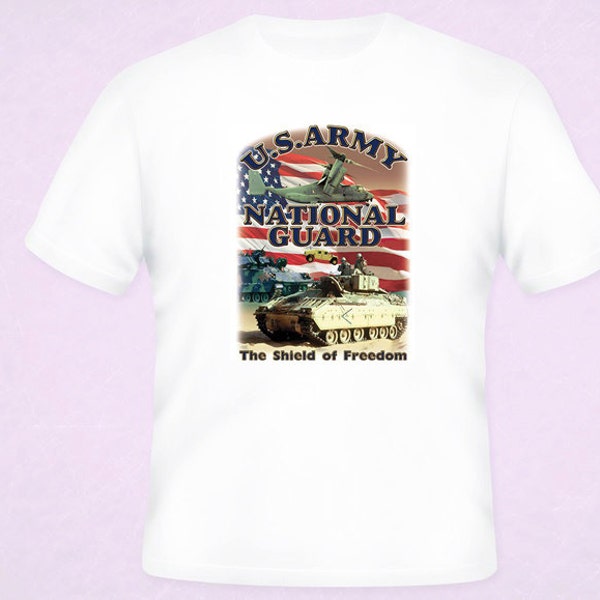 Army National Guard Tshirt - Etsy