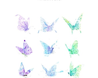 Ink butterfly | Etsy