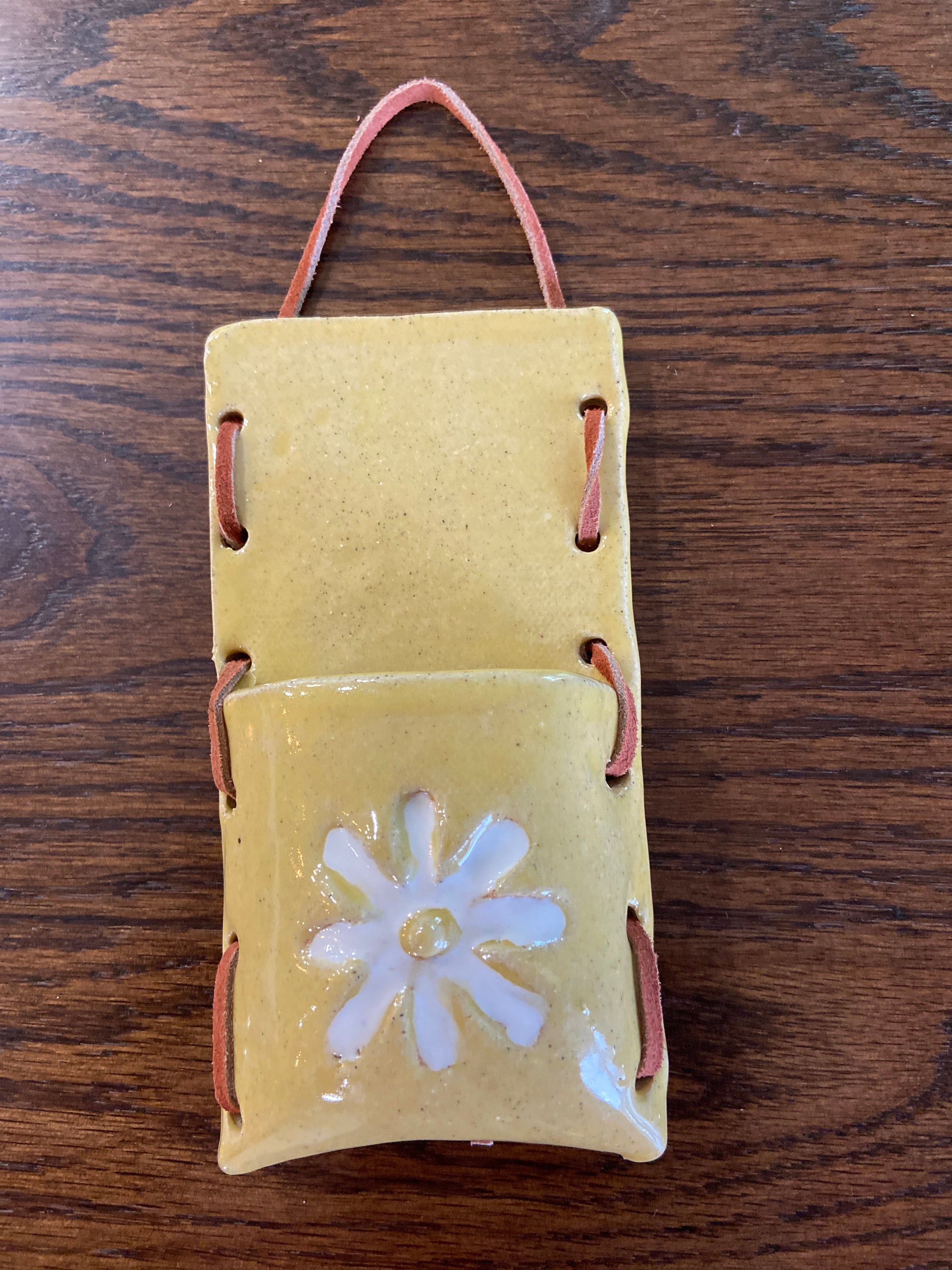 Yellow Daisy Pocket Planter - Etsy