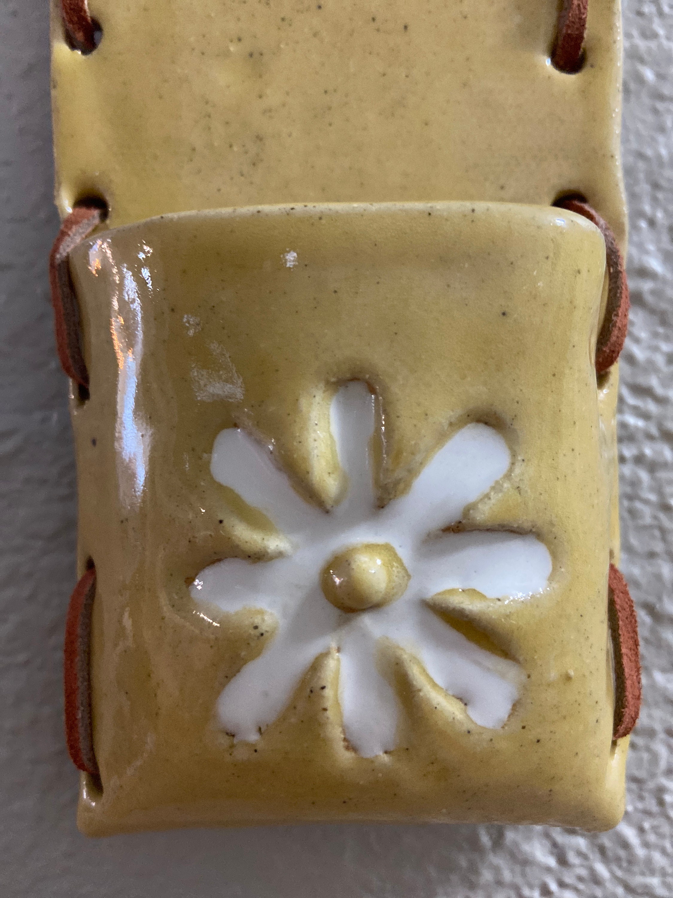 Yellow Daisy Pocket Planter - Etsy