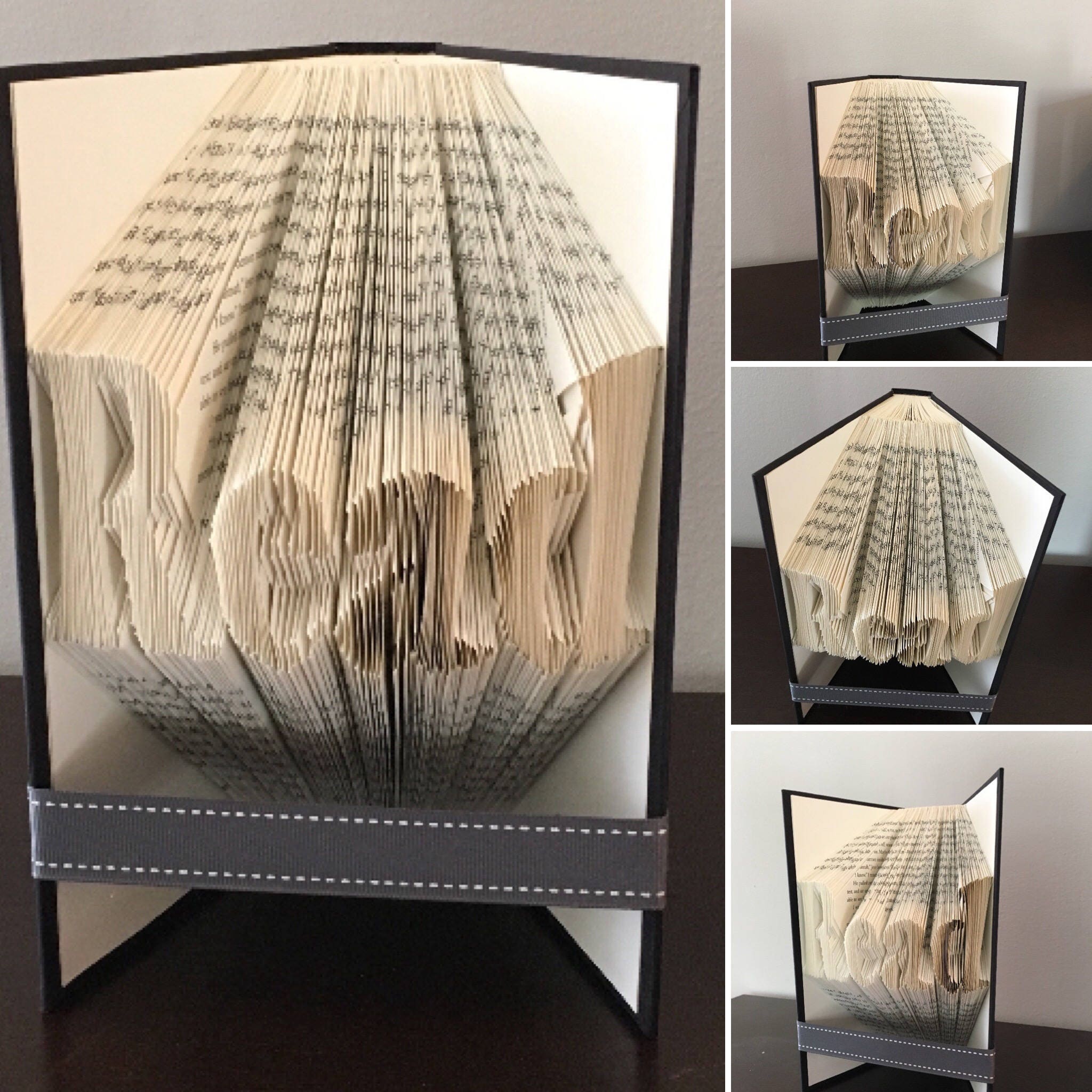 Read Book Folding Pattern Teacher Gift Gift for Book Lover | Etsy