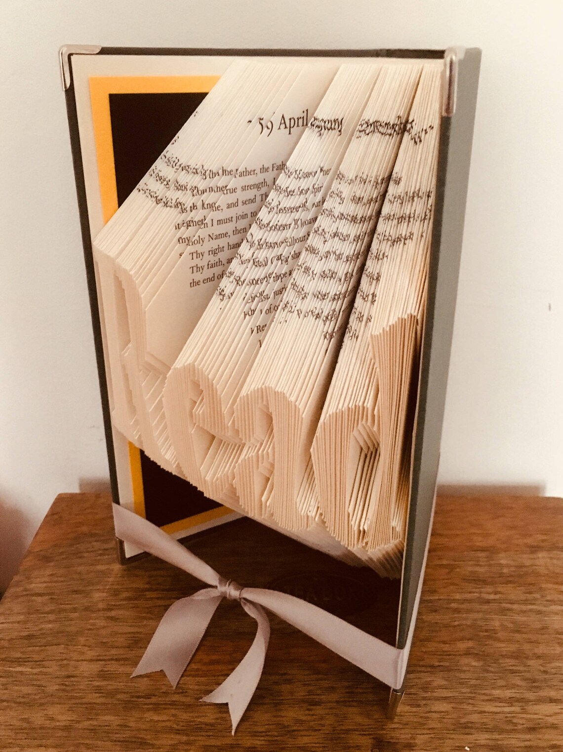 Read Book Folding Pattern Teacher Gift Gift for Book Lover - Etsy