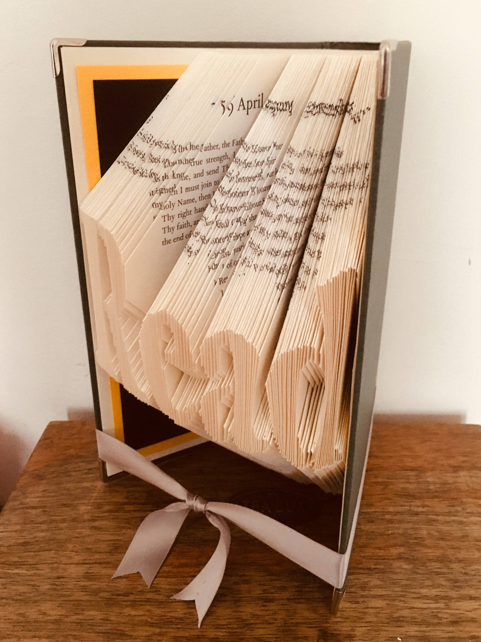 Read Book Folding Pattern Teacher Gift Gift for Book Lover | Etsy