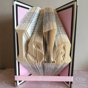 Full Upper and Lower Case Alphabet MEDIUM Size Book Folding Patterns ...